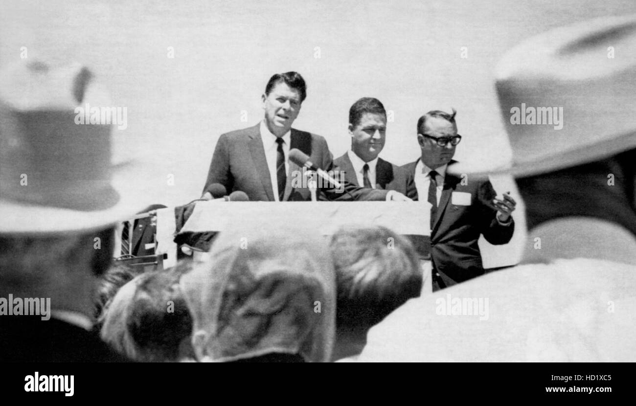 From left, California Governor Ronald Reagan, Texas Congressman Bob ...