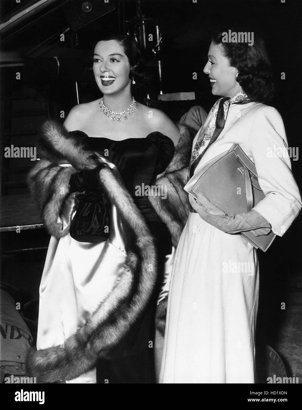 TELL IT TO THE JUDGE, from left: Rosalind Russell visited by Loretta ...
