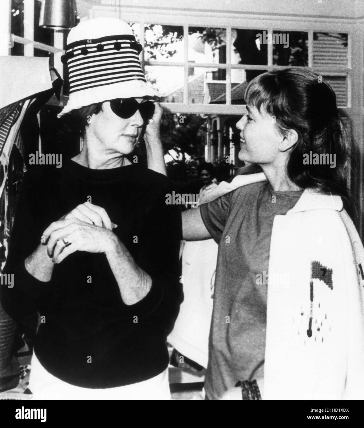 From left: Rosalind Russell, Mia Farrow shopping in Edgartown ...