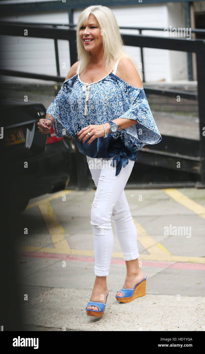 Celeb Big Brother Sam Fox Exits ITV Loose Women Studios Featuring: Sam ...