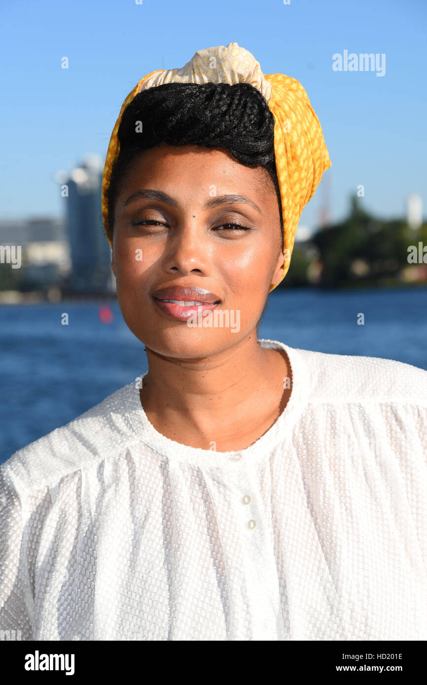 French singer Imany promoting her latest album 'The wrong kind of war ...