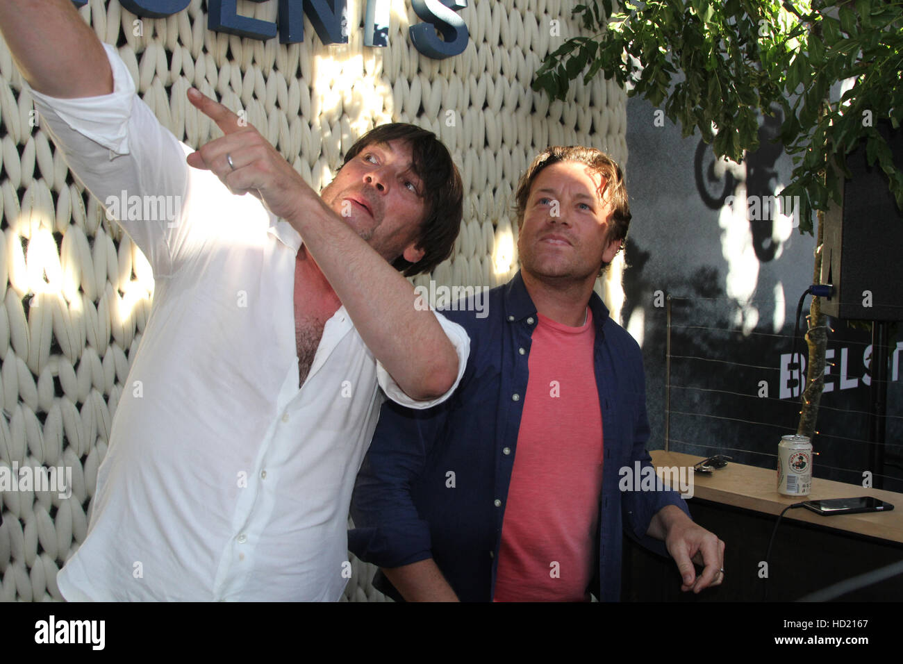 New father Jamie Oliver celebrate's the Big Festival 5th's birthday ...