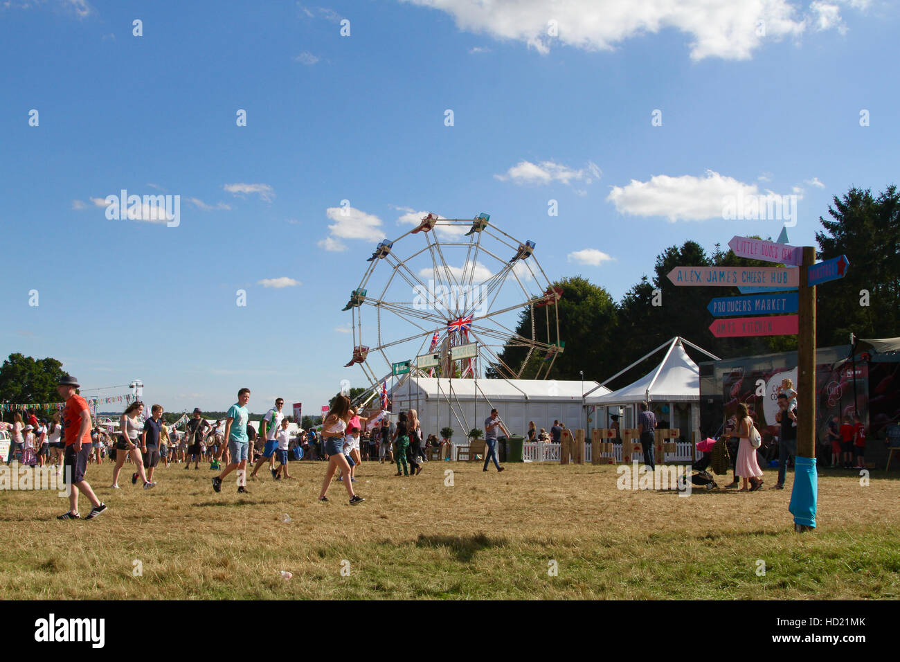 Open day of the Big Festival. Featuring: Atmosphere Where: Burford ...
