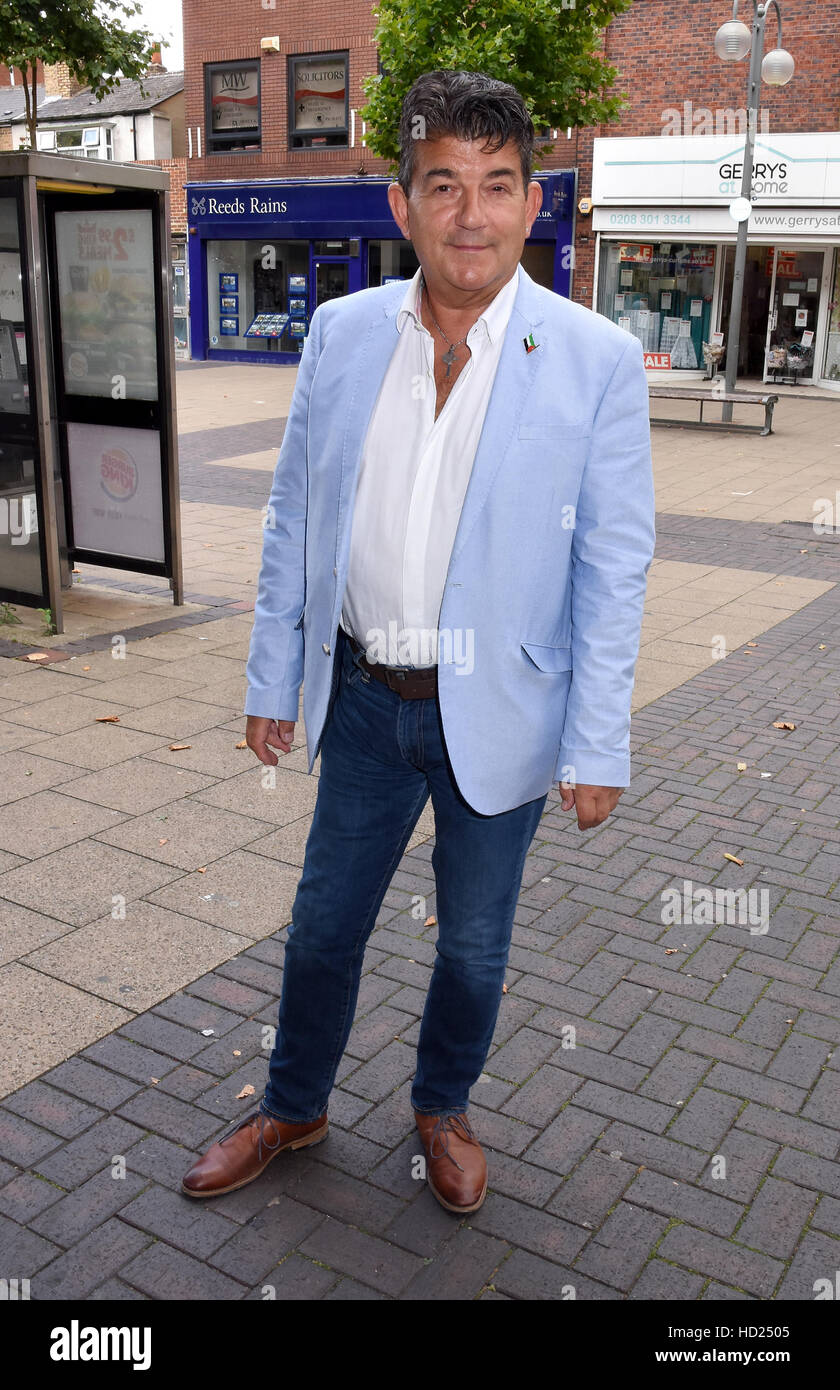 John Altman Signing his new autobiography 'In The Nick Of Time' at WH ...