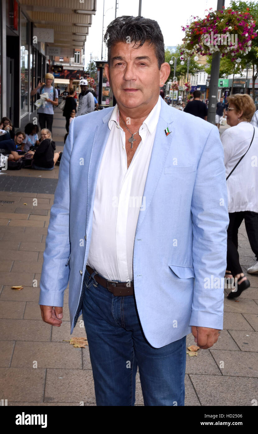 John Altman Signing his new autobiography 'In The Nick Of Time' at WH ...