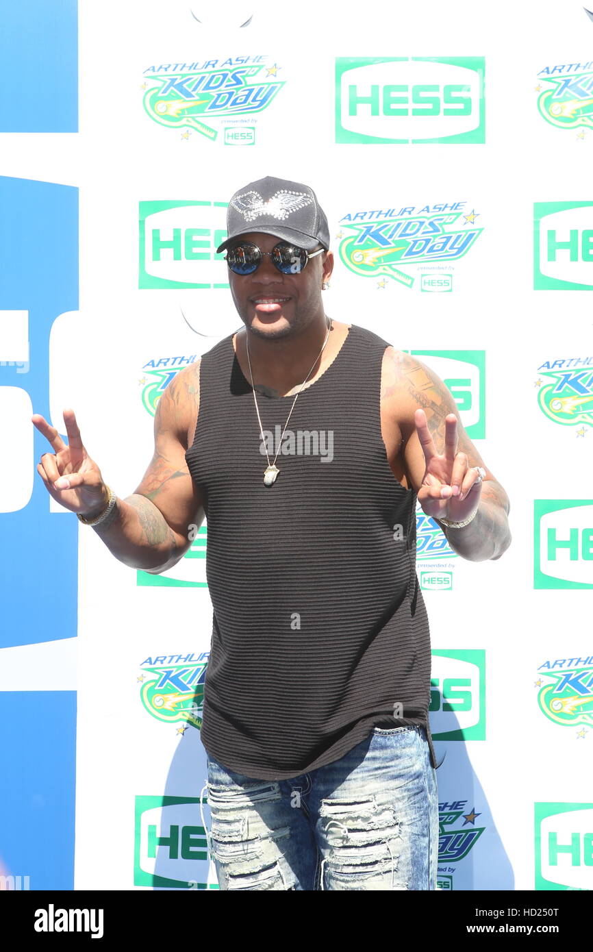 Flo Rida attending the 2016 Arthur Ashe Kids' Day held at the USTA ...