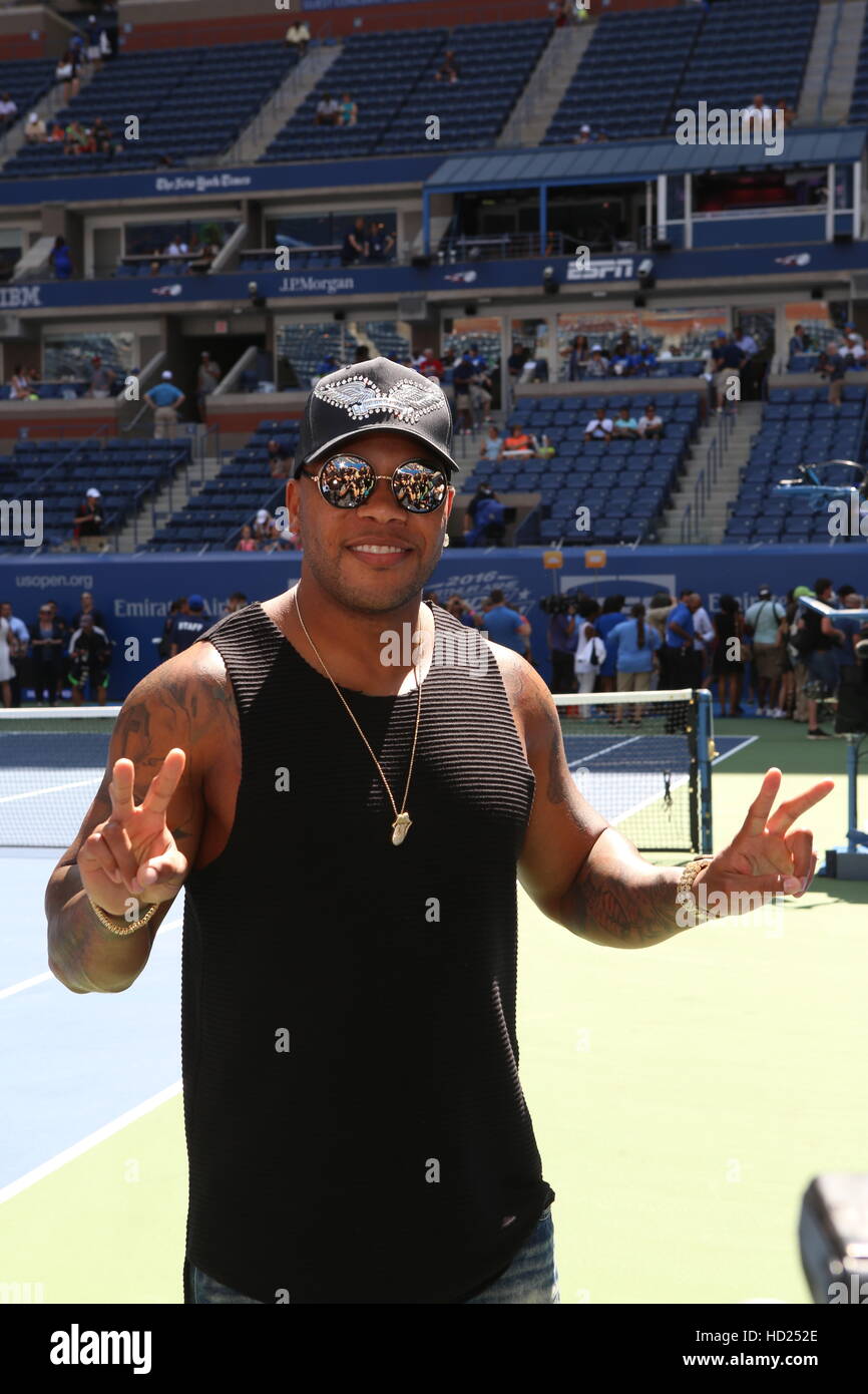 Flo Rida attending the 2016 Arthur Ashe Kids' Day held at the USTA ...
