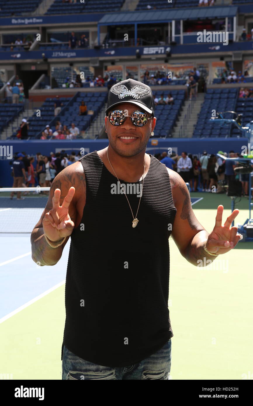 Flo Rida attending the 2016 Arthur Ashe Kids' Day held at the USTA ...