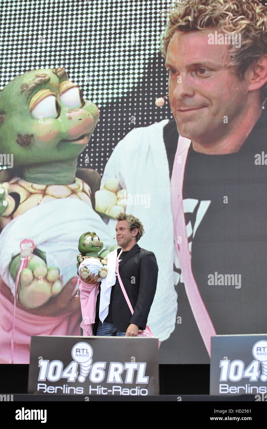 Sascha Grammel performs on stage at the Stars For Free 2016 Open Air ...