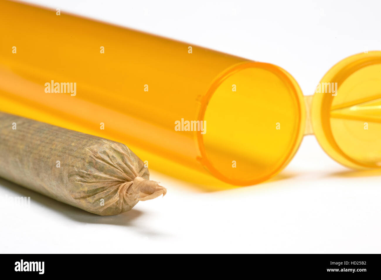 Rolled marijuana joint Stock Photo - Alamy