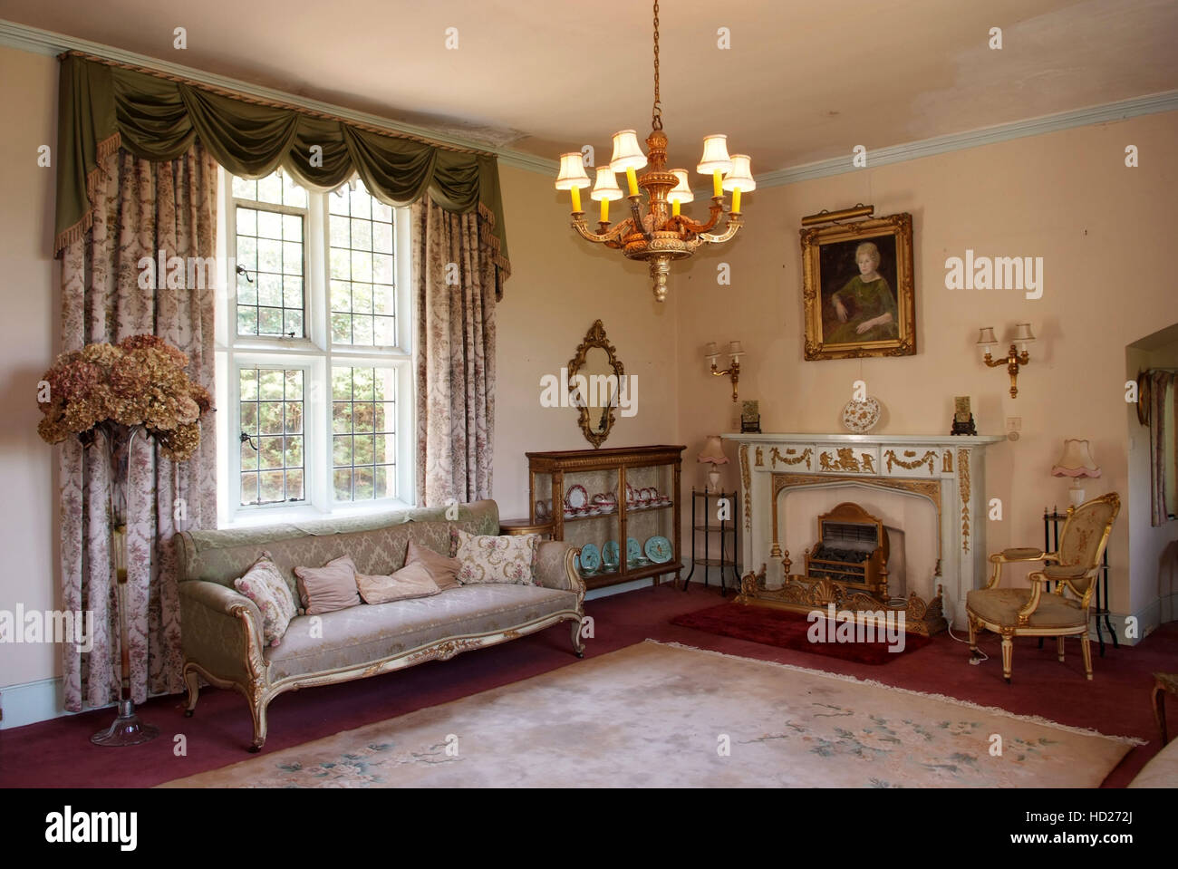 Glandyfi Castle,Machynlleth,Powys,Wales,UK, a mock castle built in 1820 ...