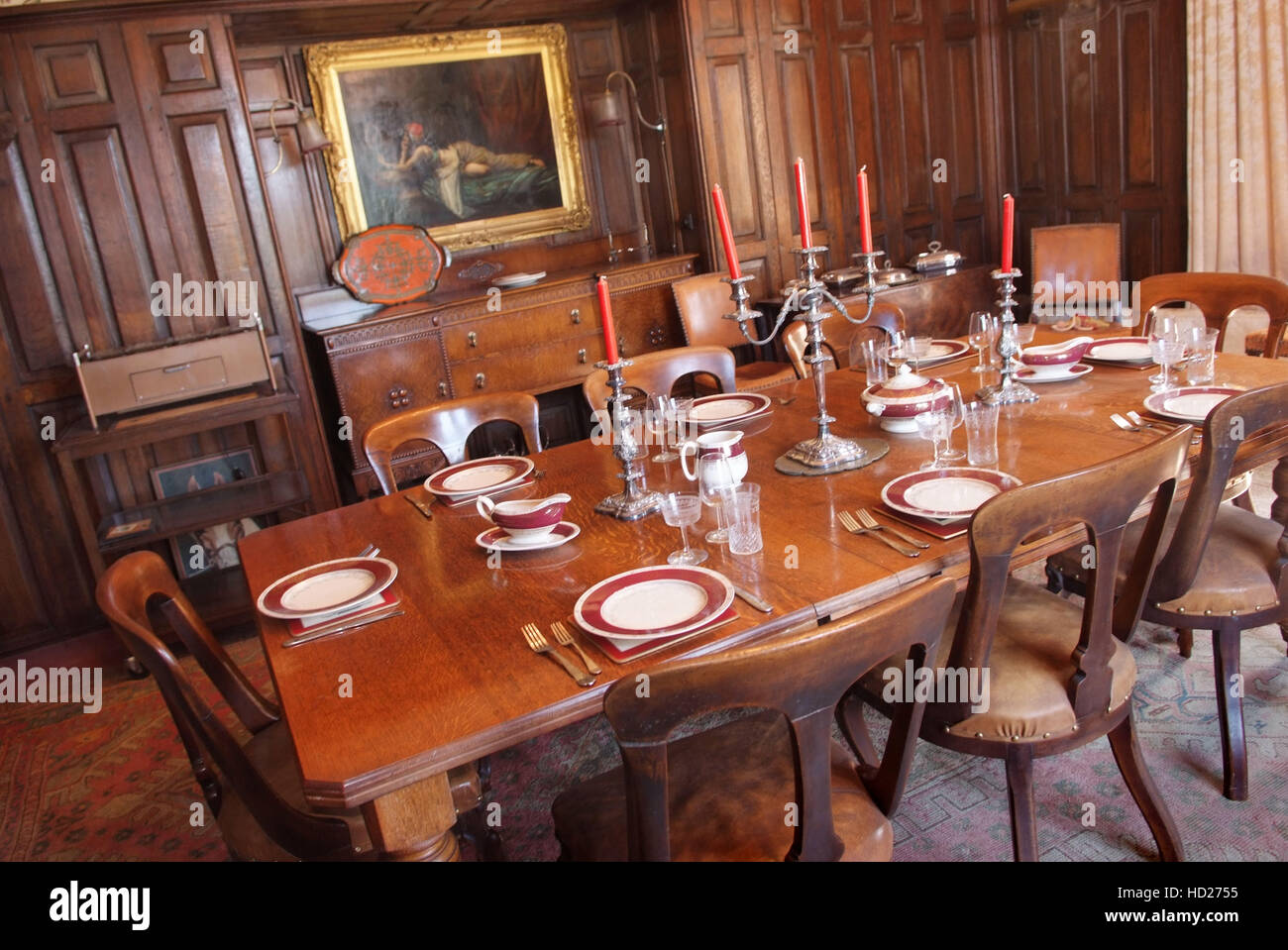 Glandyfi Castle,Machynlleth,Powys,Wales,UK, a mock castle built in 1820 ...