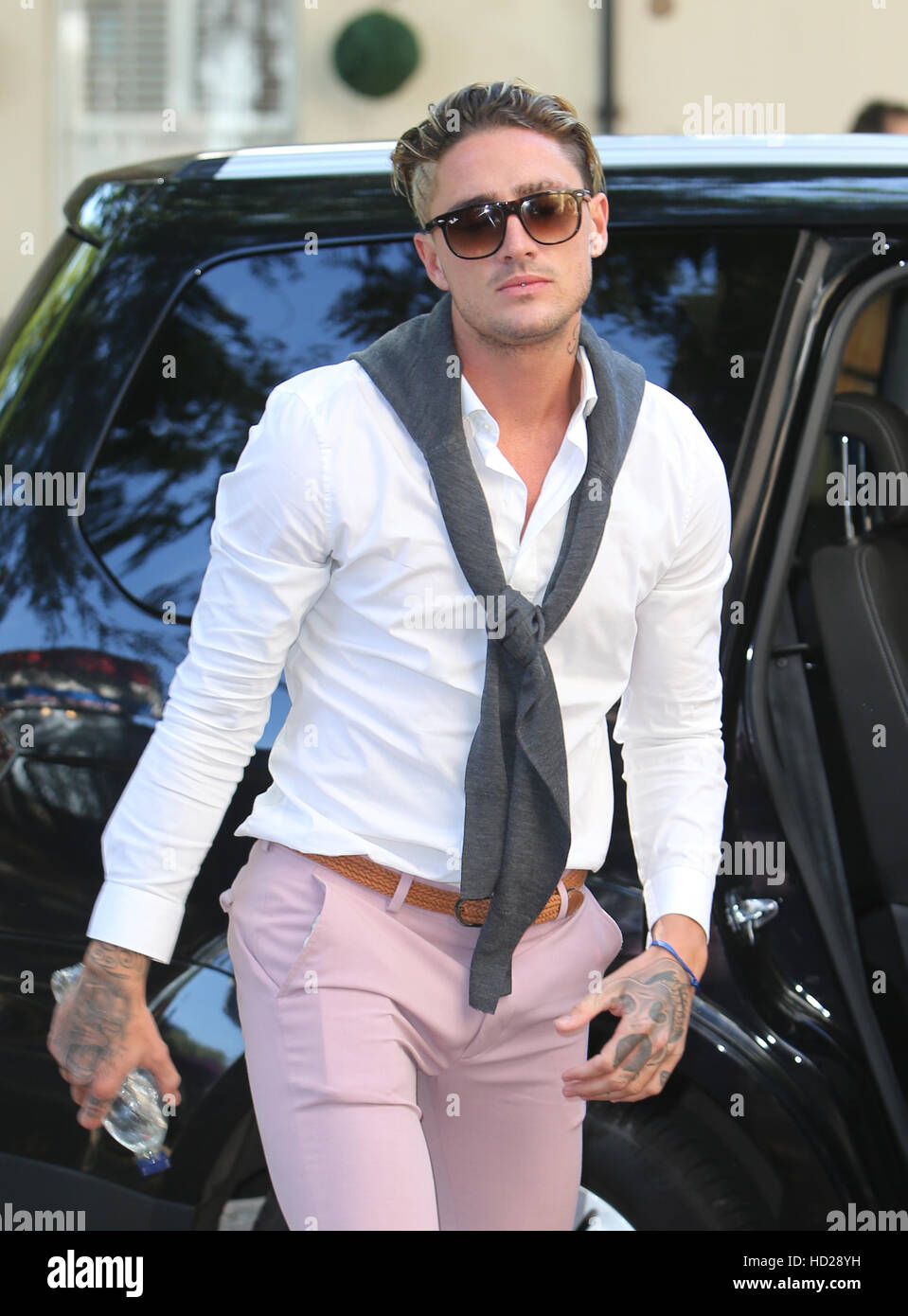 Stephen Bear outside ITV Studios Featuring: Stephen Bear Where: London ...