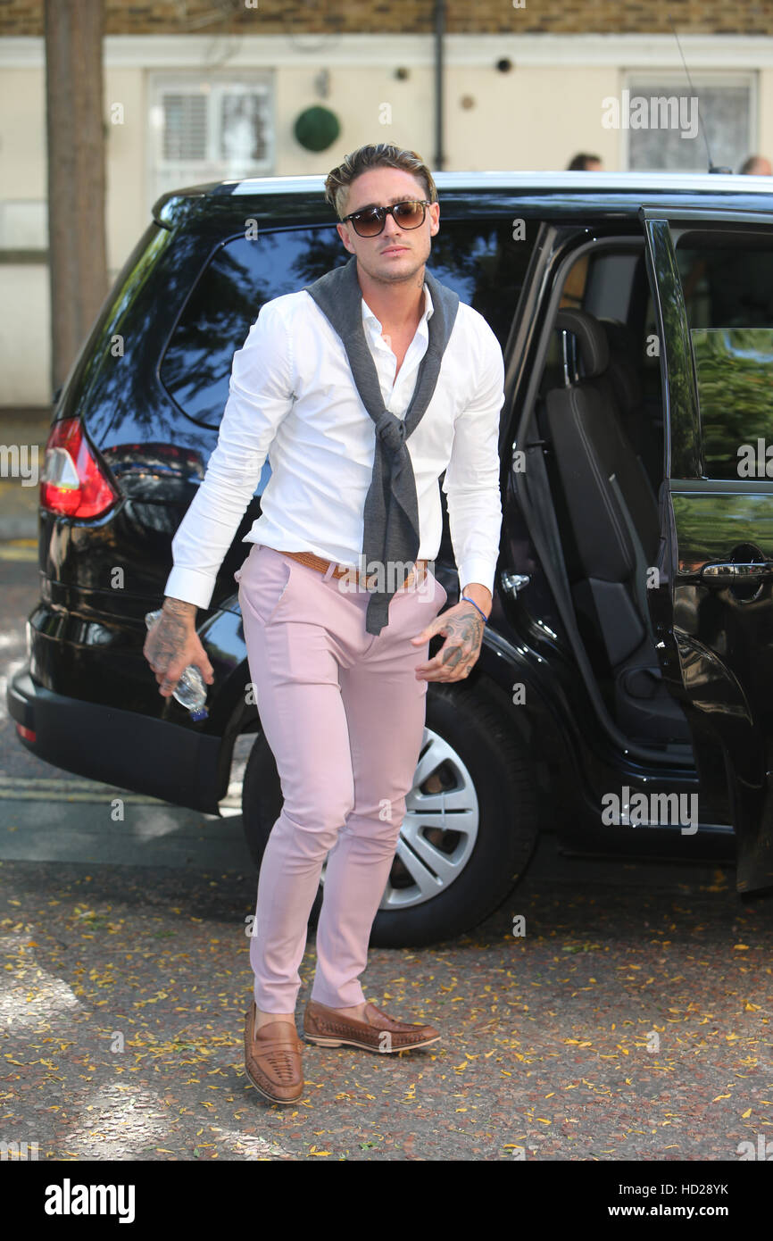 Stephen Bear outside ITV Studios Featuring: Stephen Bear Where: London ...