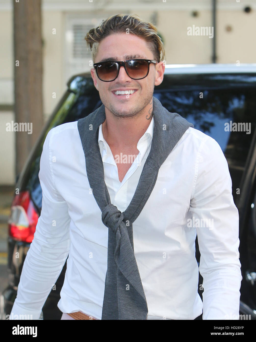 Stephen Bear outside ITV Studios Featuring: Stephen Bear Where: London ...