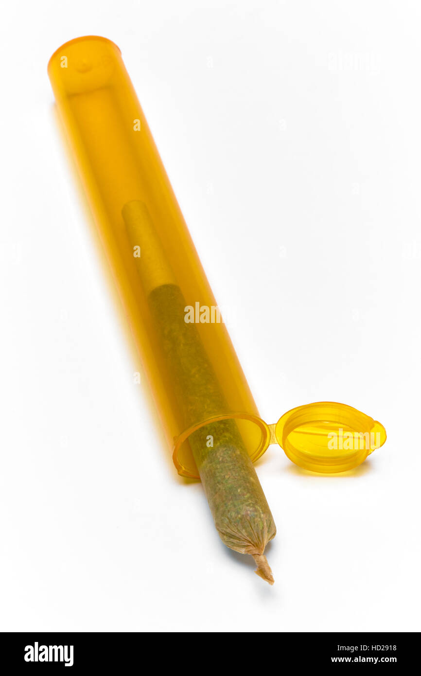 Rolled marijuana joint Stock Photo - Alamy