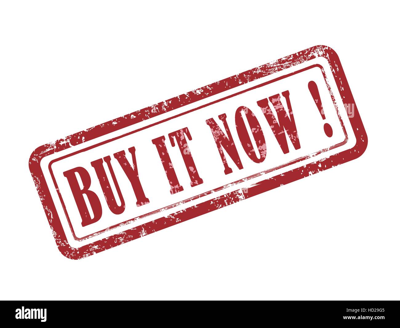 stamp buy it now in red over white background Stock Vector Image & Art ...