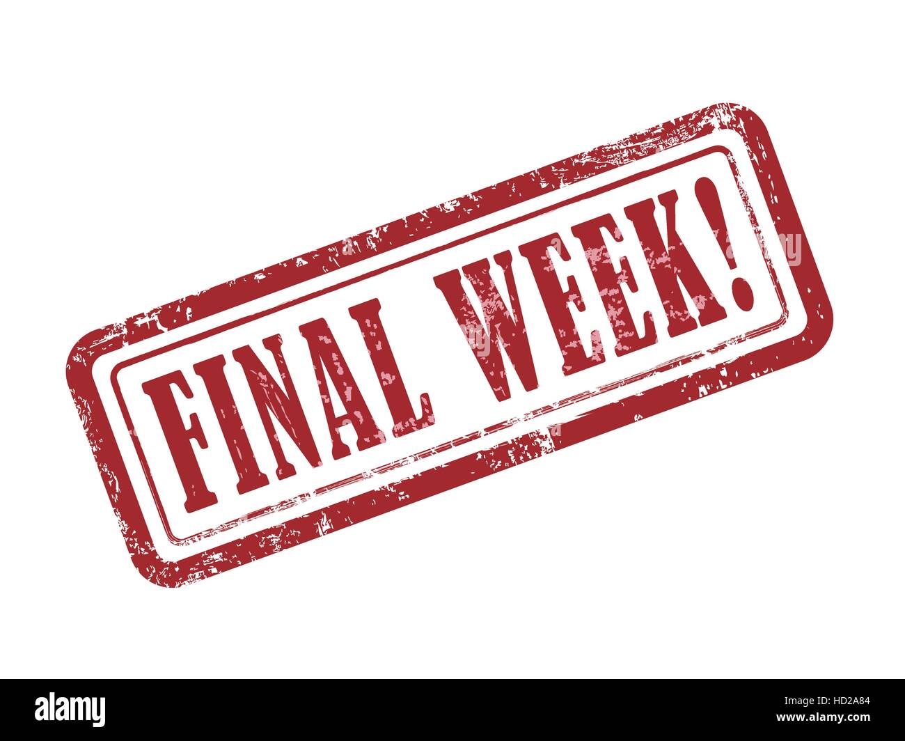 Final week of sale Cut Out Stock Images & Pictures - Alamy