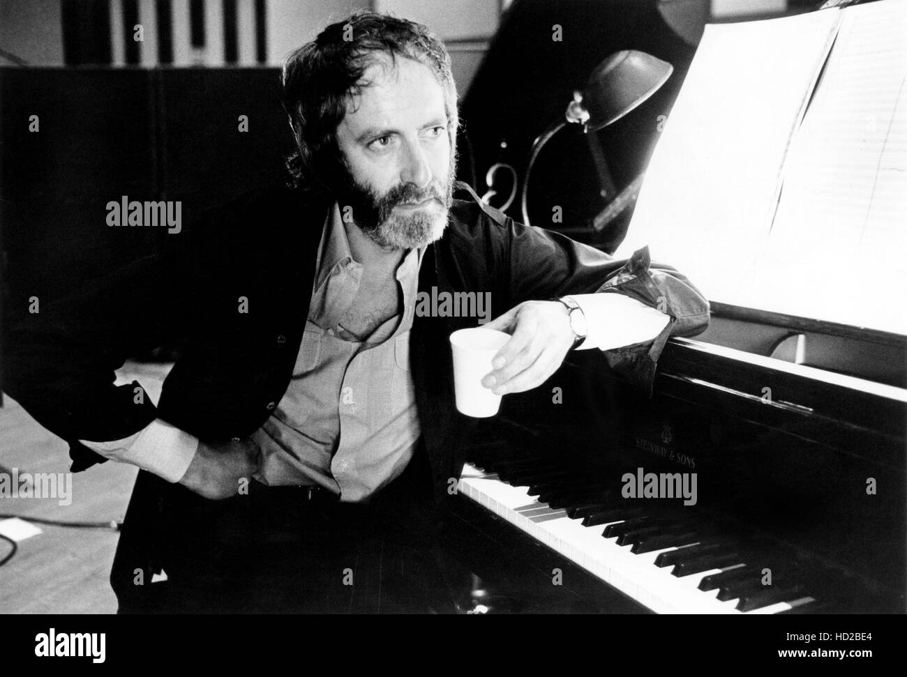John Barry (Composer), 1977, publicity portrait from THE DEEP Stock ...