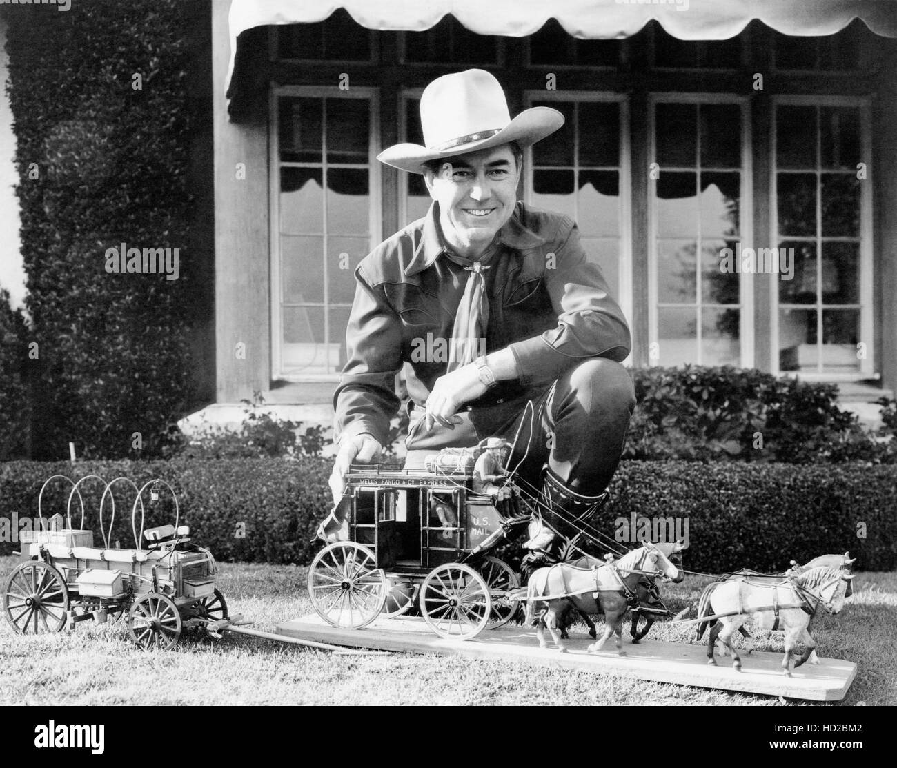 Johnny Mack Brown, ca. 1940s Stock Photo - Alamy