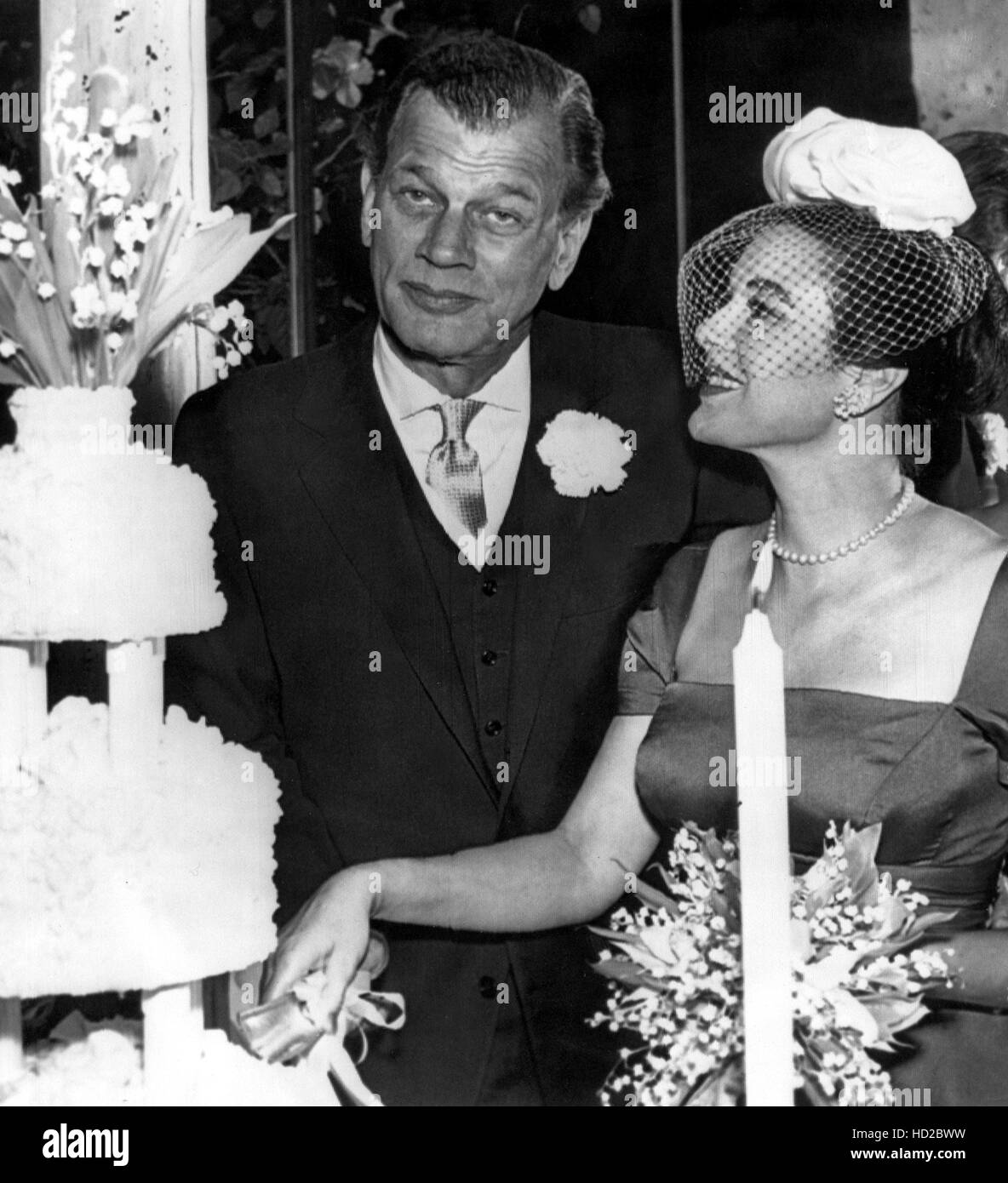 Joseph Cotten And Patricia Medina