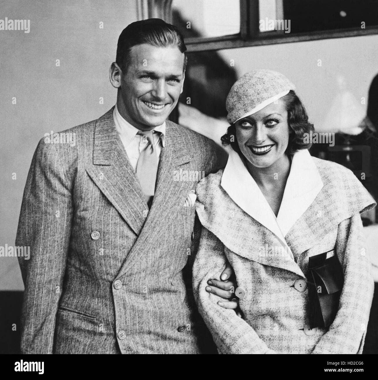 Joan Crawford And Douglas Fairbanks Joan Crawford Douglas Fairbanks Jr