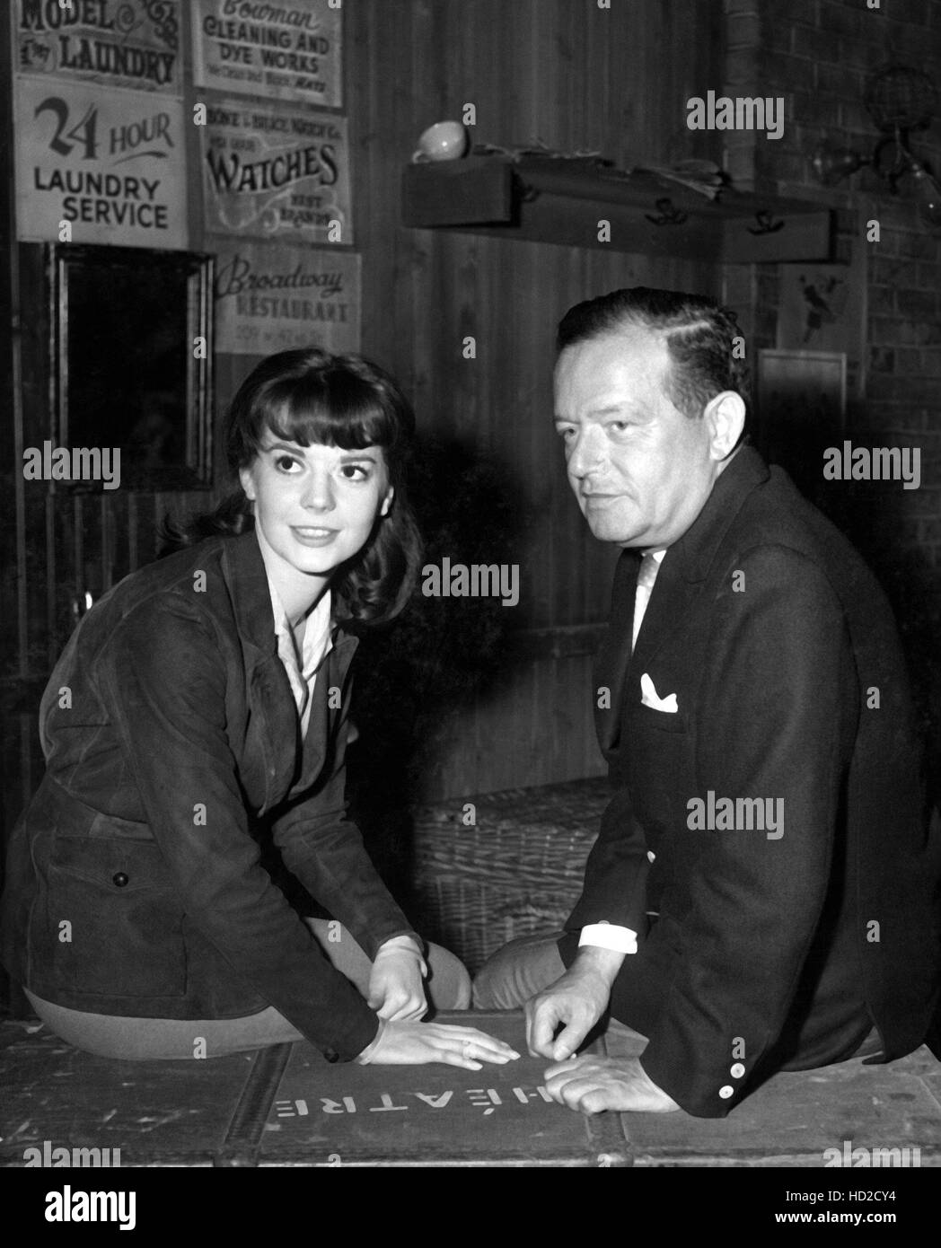 JULE STYNE, Natalie Wood, production shot film "Gypsy", 1962 Stock ...