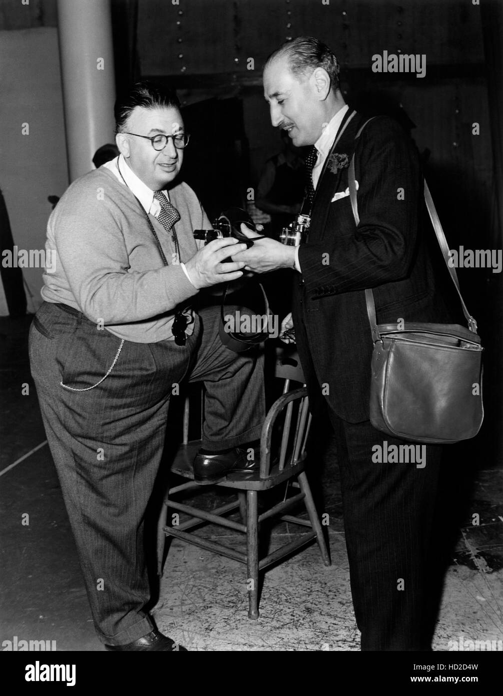 Cinematographer Karl Freund chats with Sir Victor Sasson on various ...