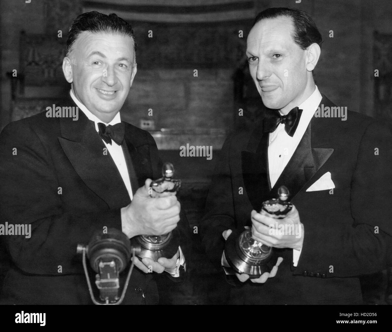 Karl Freund (Best Cinematography, THE GOOD EARTH), left, and Joseph ...