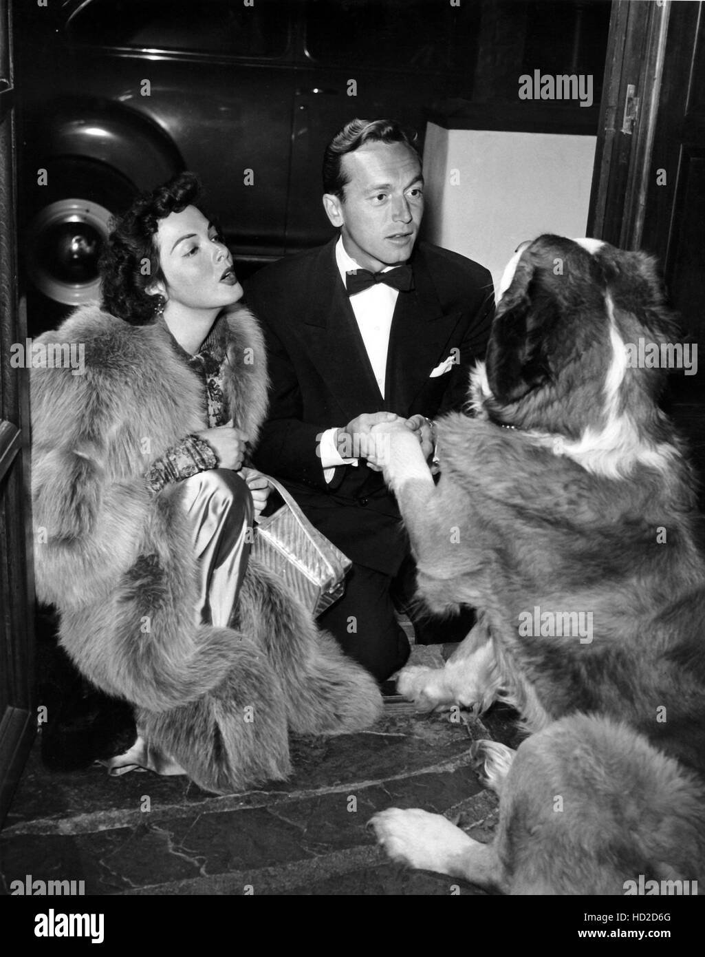 Husband and wife Johnny Johnston, and Kathryn Grayson, circa late 1940s ...