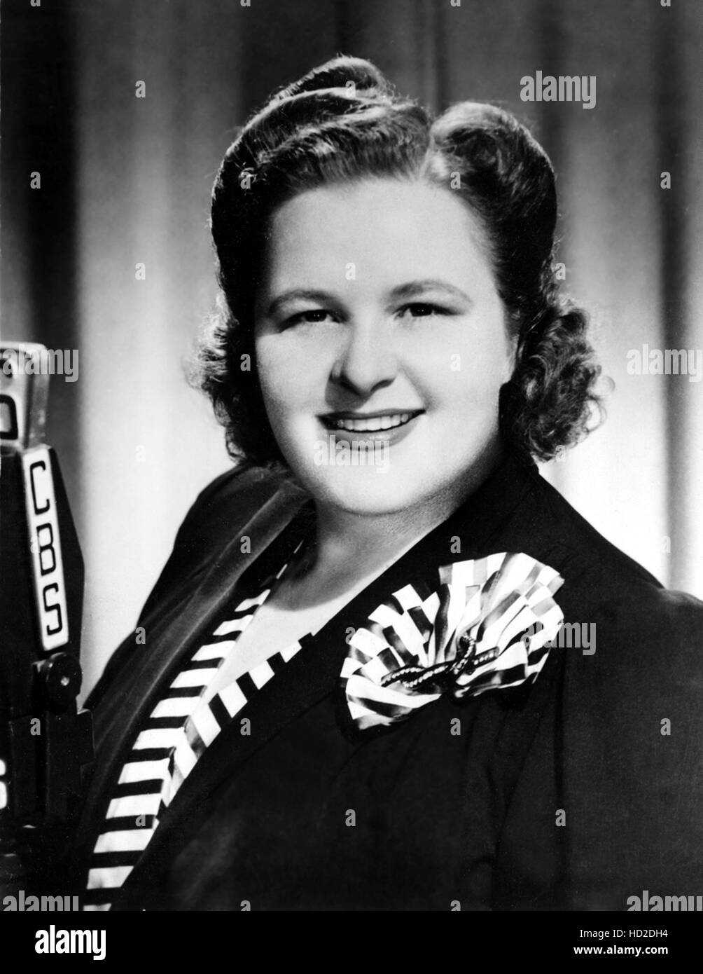 Kate Smith, during 1st CBS Broadcast, 5/1/31 Stock Photo - Alamy