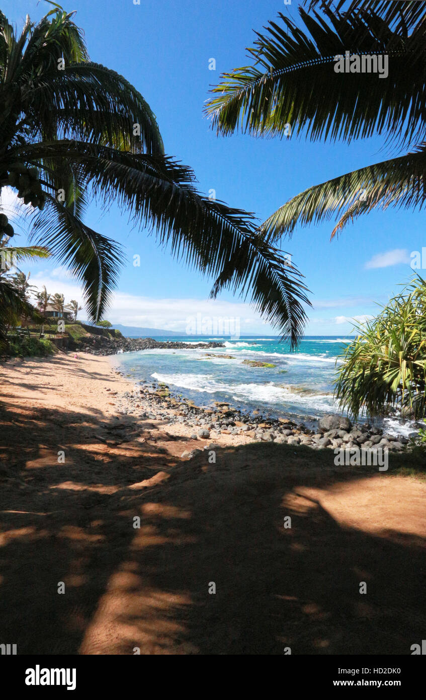 Ku'au Cove, Maui, Hawaii Stock Photo - Alamy
