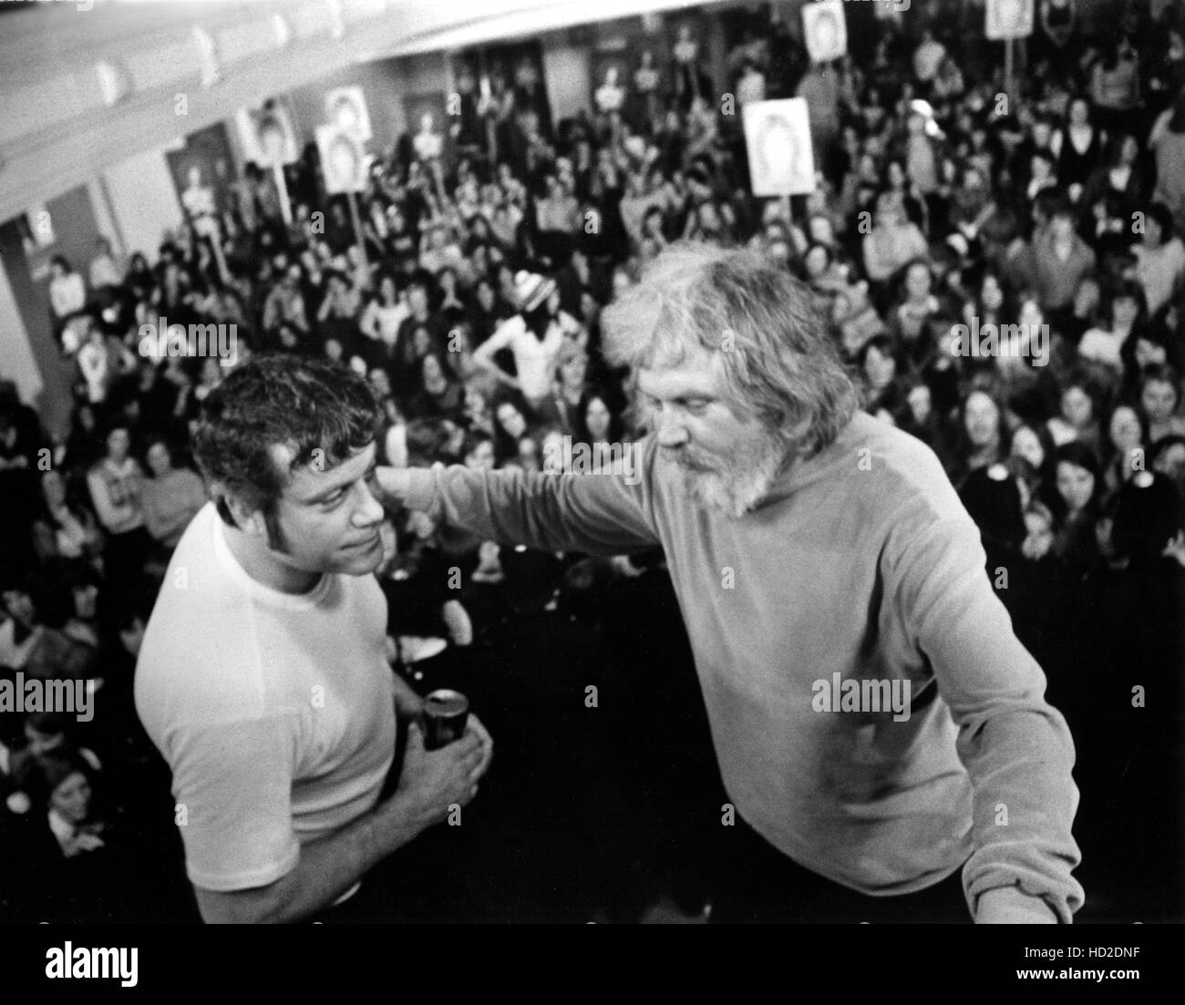TOMMY, Oliver Reed, Ken Russell, on set, 1975 Stock Photo - Alamy