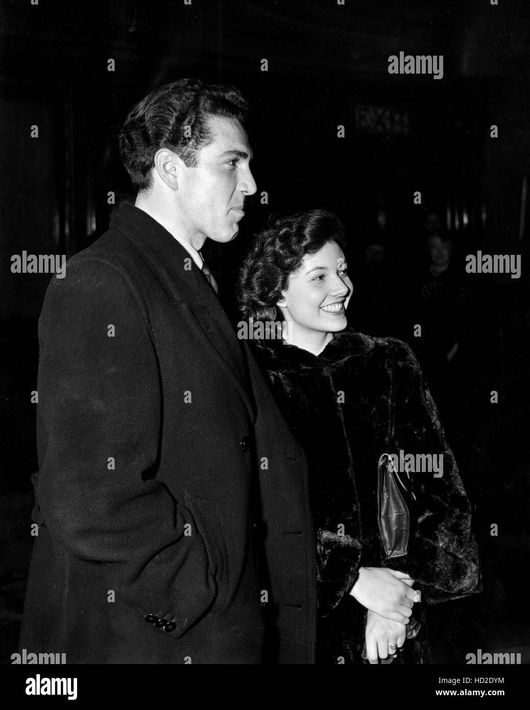 Kieron Moore and fiancee Barbara White attend 3,000th performance of ...