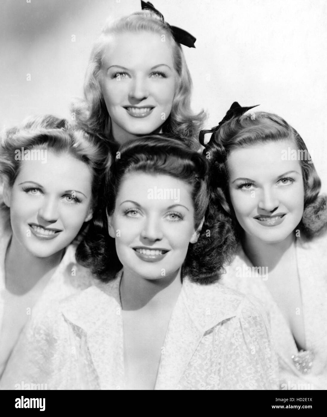 The King Sisters, ca. 1940s Stock Photo - Alamy