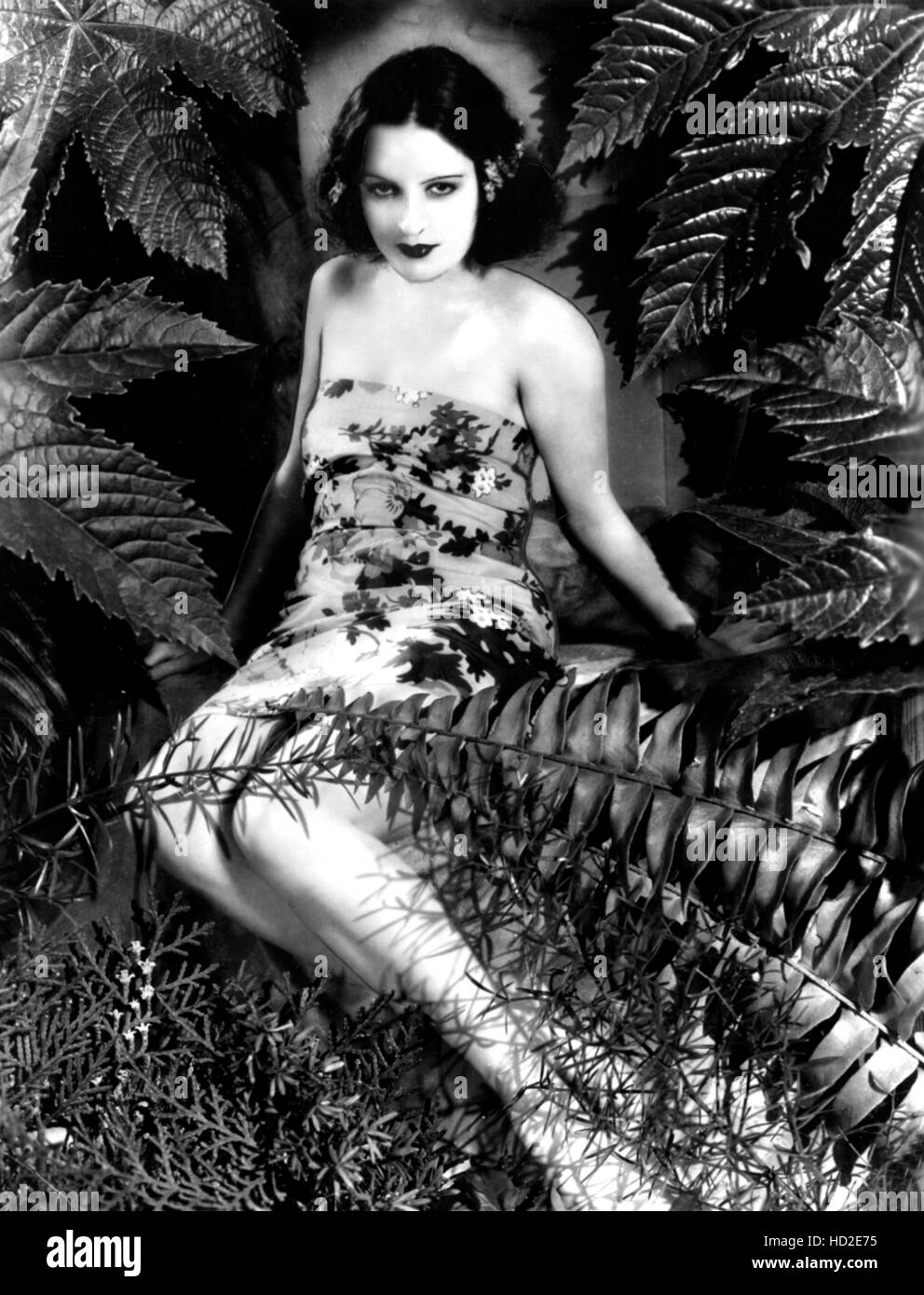 Maria Alba, portrait, ca. 1932 Stock Photo - Alamy