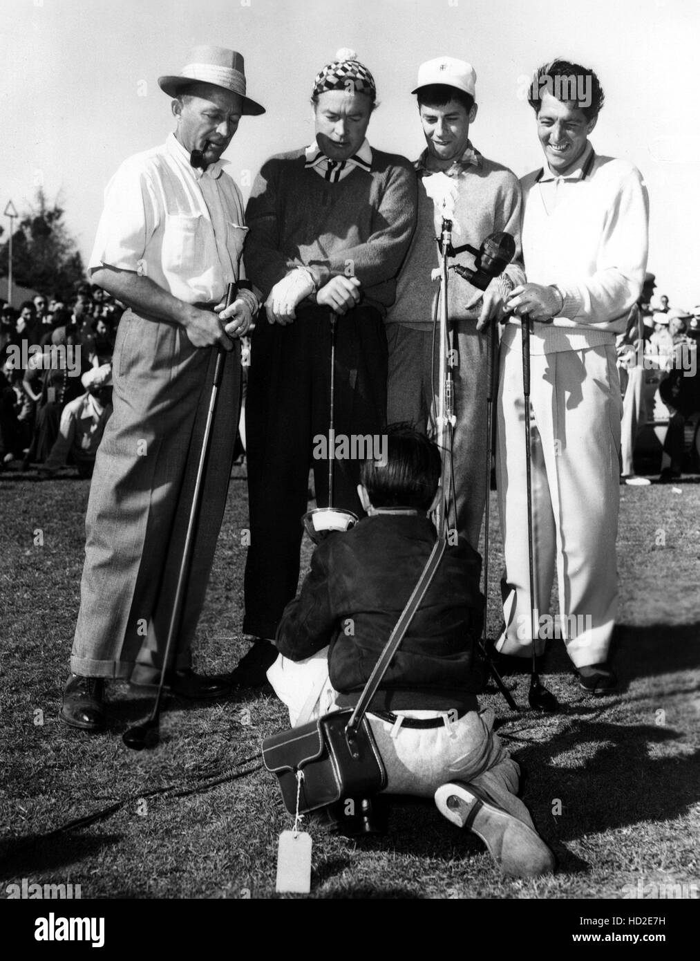 BING CROSBY and BOB HOPE join JERRY LEWIS and DEAN MARTIN [Martin ...