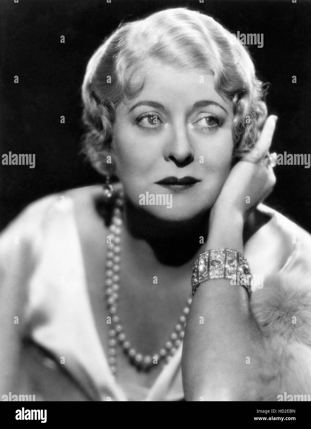 Mary Boland, ca. early 1930s Stock Photo - Alamy