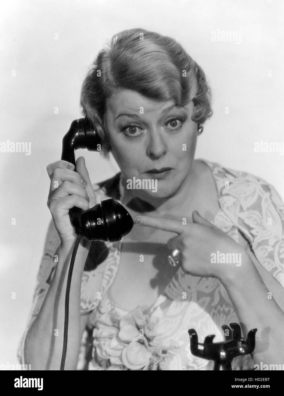 Mary Boland, ca. early 1930s Stock Photo - Alamy