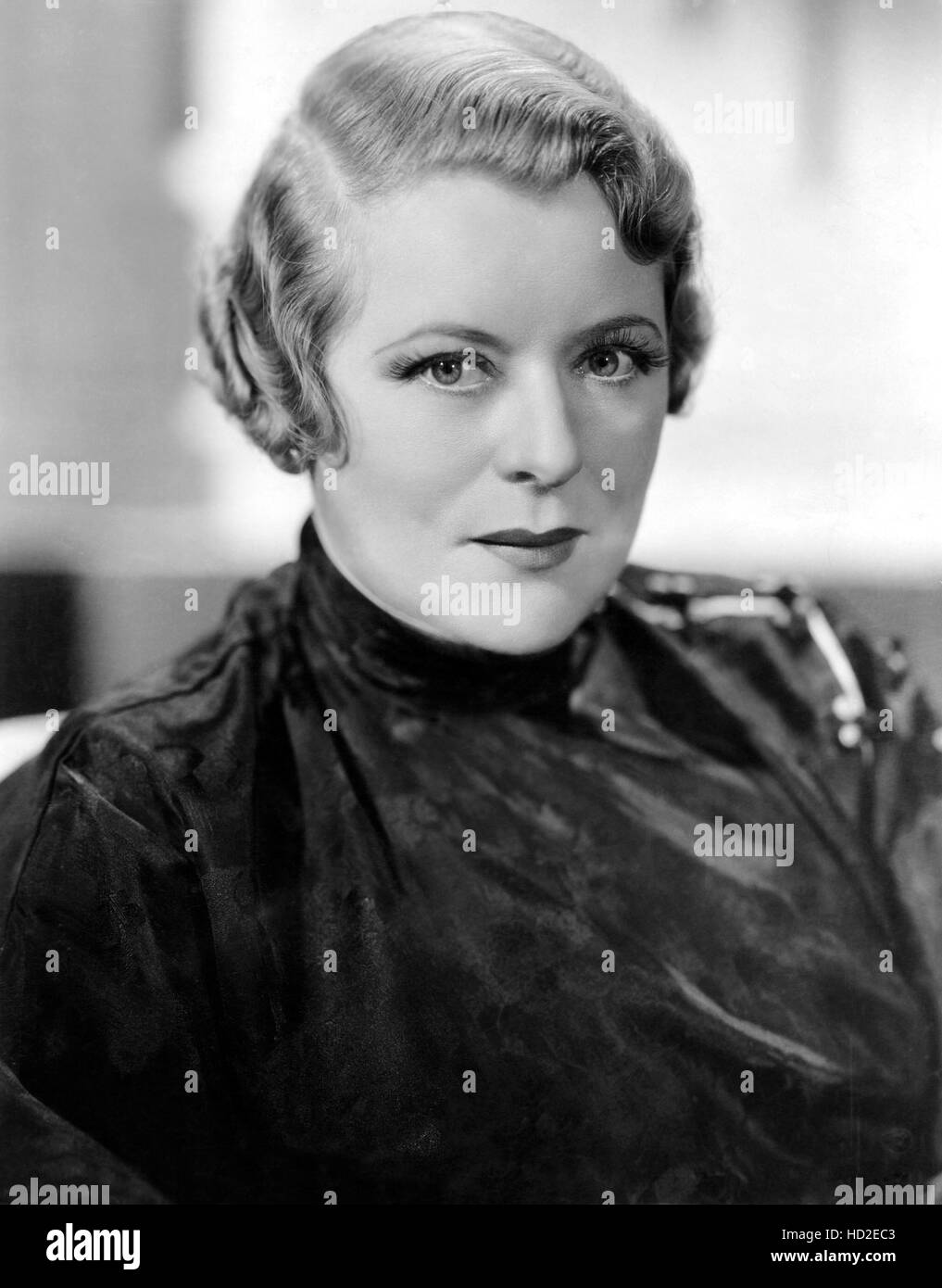 Mary Boland, Paramount portrait, ca. 1936 Stock Photo - Alamy