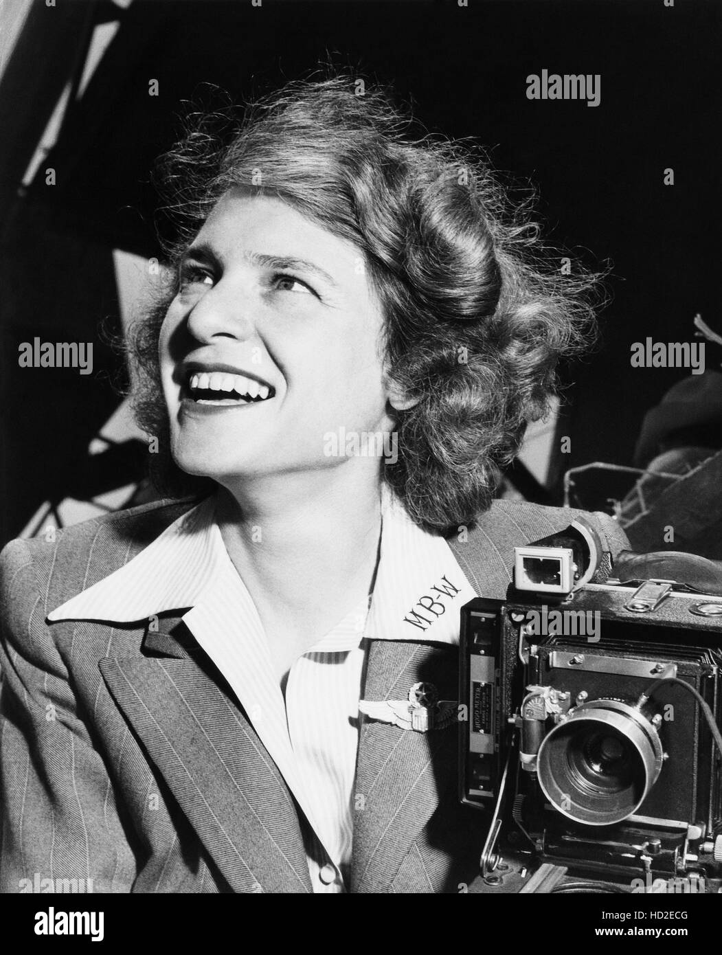 Photographer Margaret Bourke-White, during World War II Stock Photo - Alamy