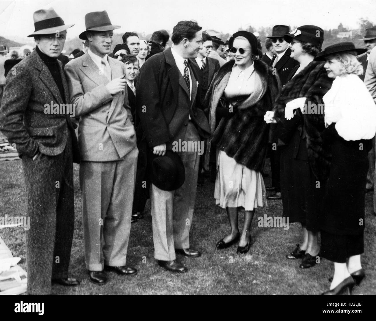 Sy Bartlett, Leslie Howard, Spencer Tracy, Madeleine Carroll, Ruth ...