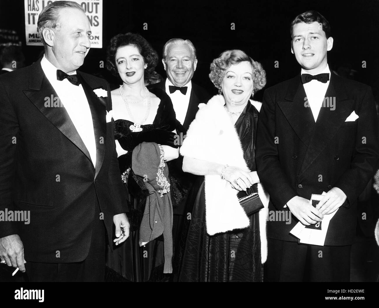Front from left: Captain Horace G. Brown, Marion Davies, his son and ... Front from left: Captain Horace G. Brown, Marion Davies, his son and ...