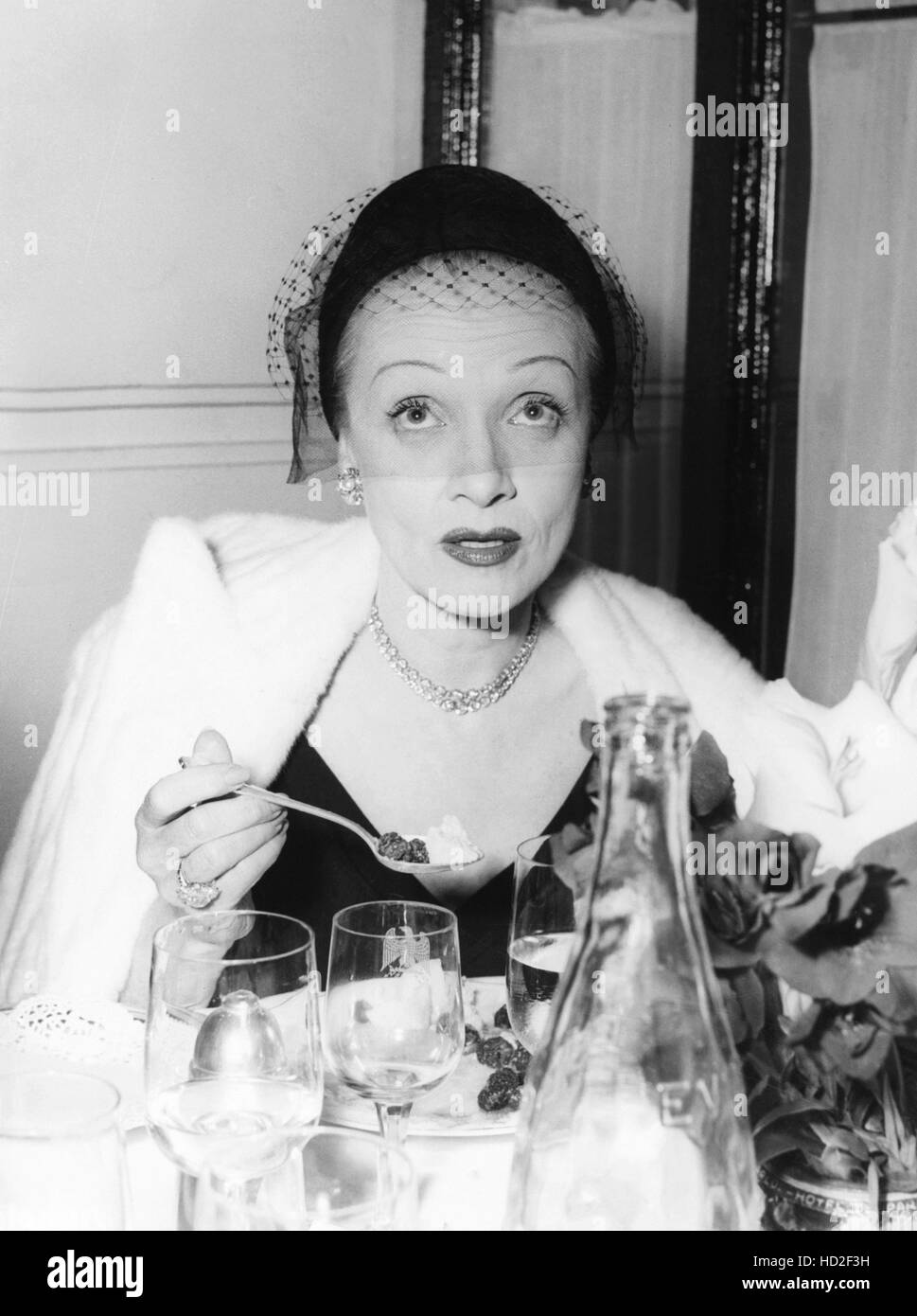 Marlene Dietrich, ca. mid-1950s Stock Photo - Alamy