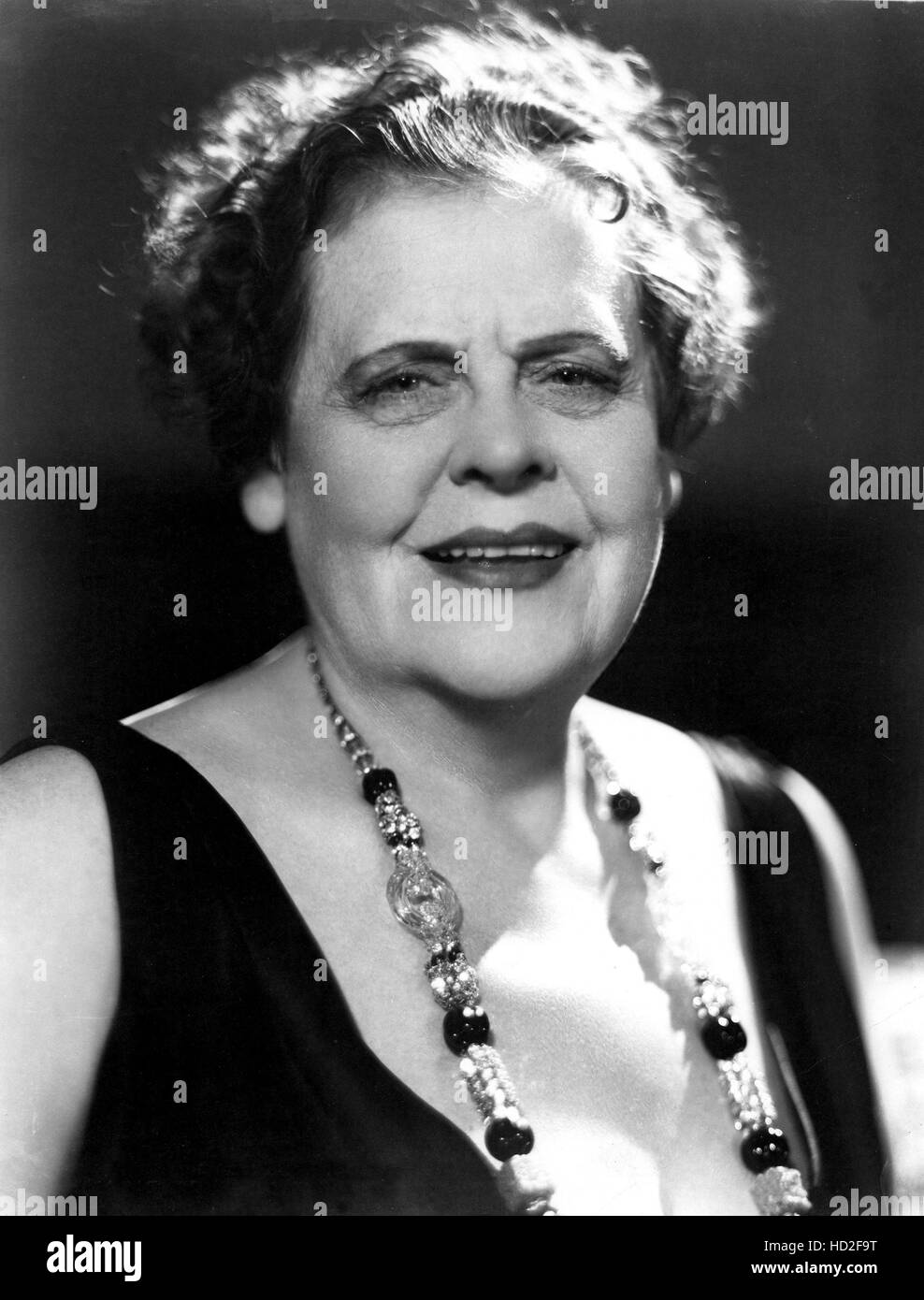 Marie Dressler, early 1930s Stock Photo - Alamy