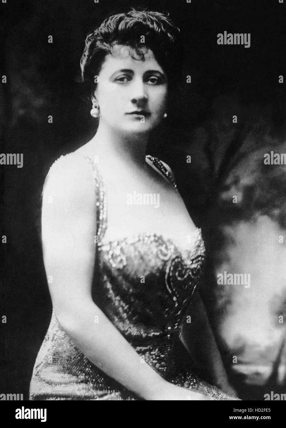 Opera singer Mary Garden, ca. 1910s Stock Photo - Alamy