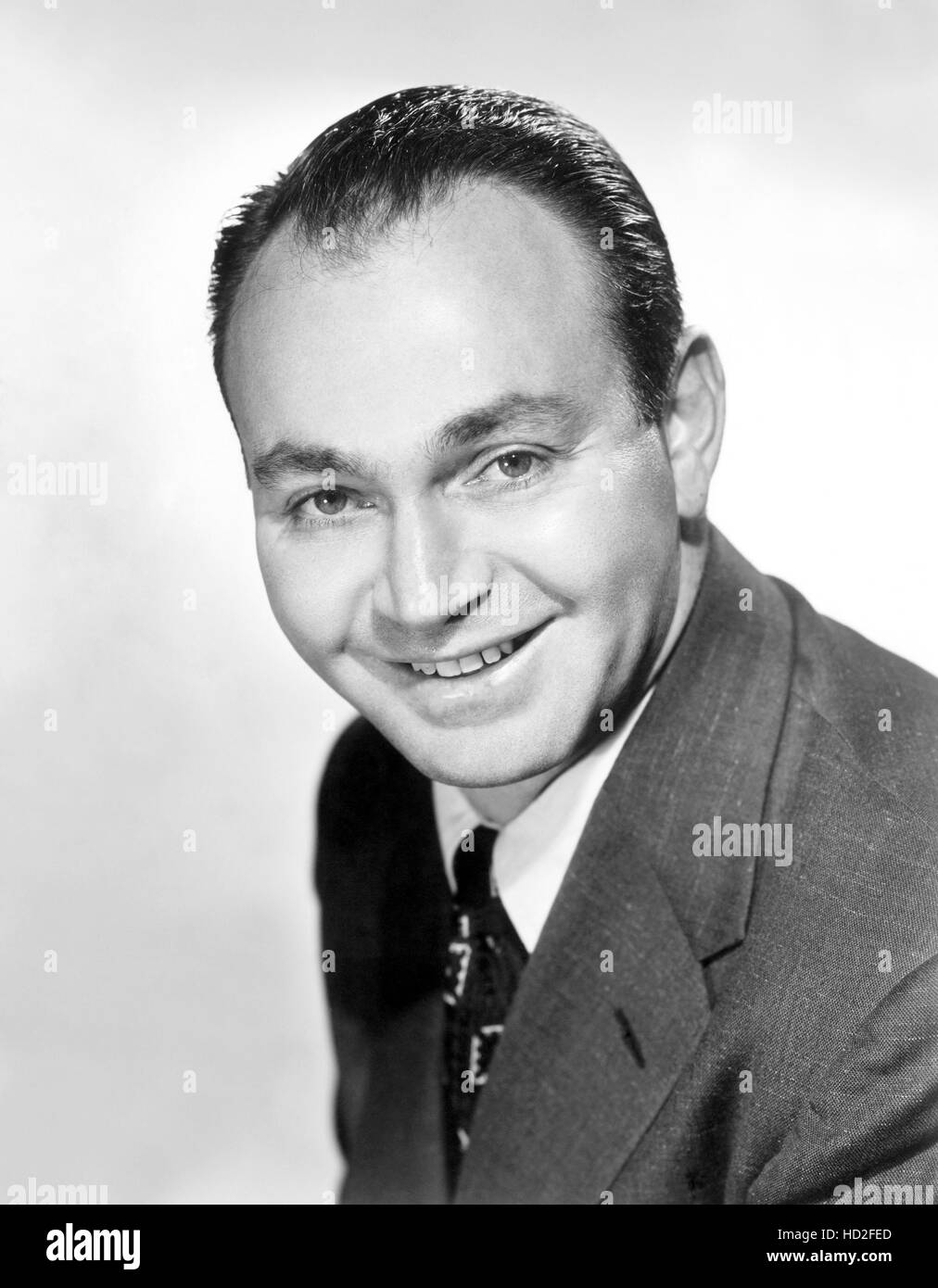 Radio and television sportscaster Marty Glickman, 1917-2001 Stock Photo ...