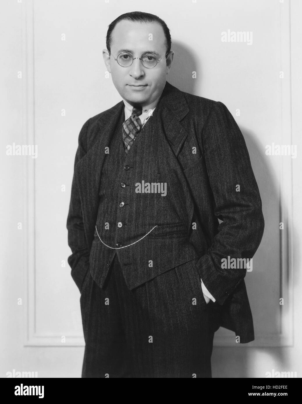 Max Gordon, theater producer, 1930s Stock Photo - Alamy