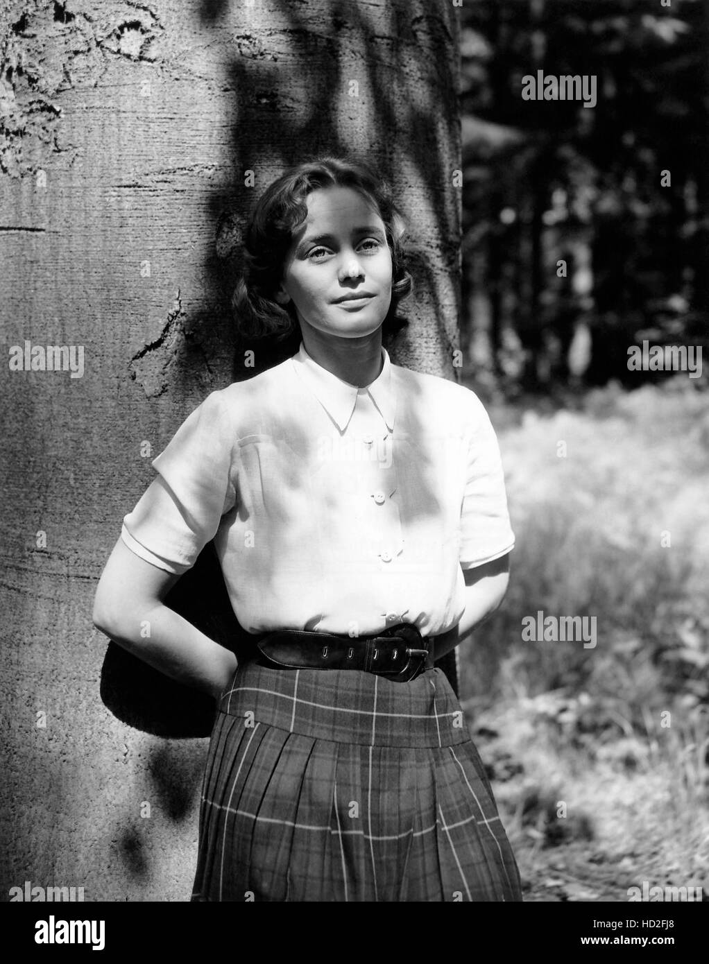 Maria Schell, 1952 Stock Photo - Alamy