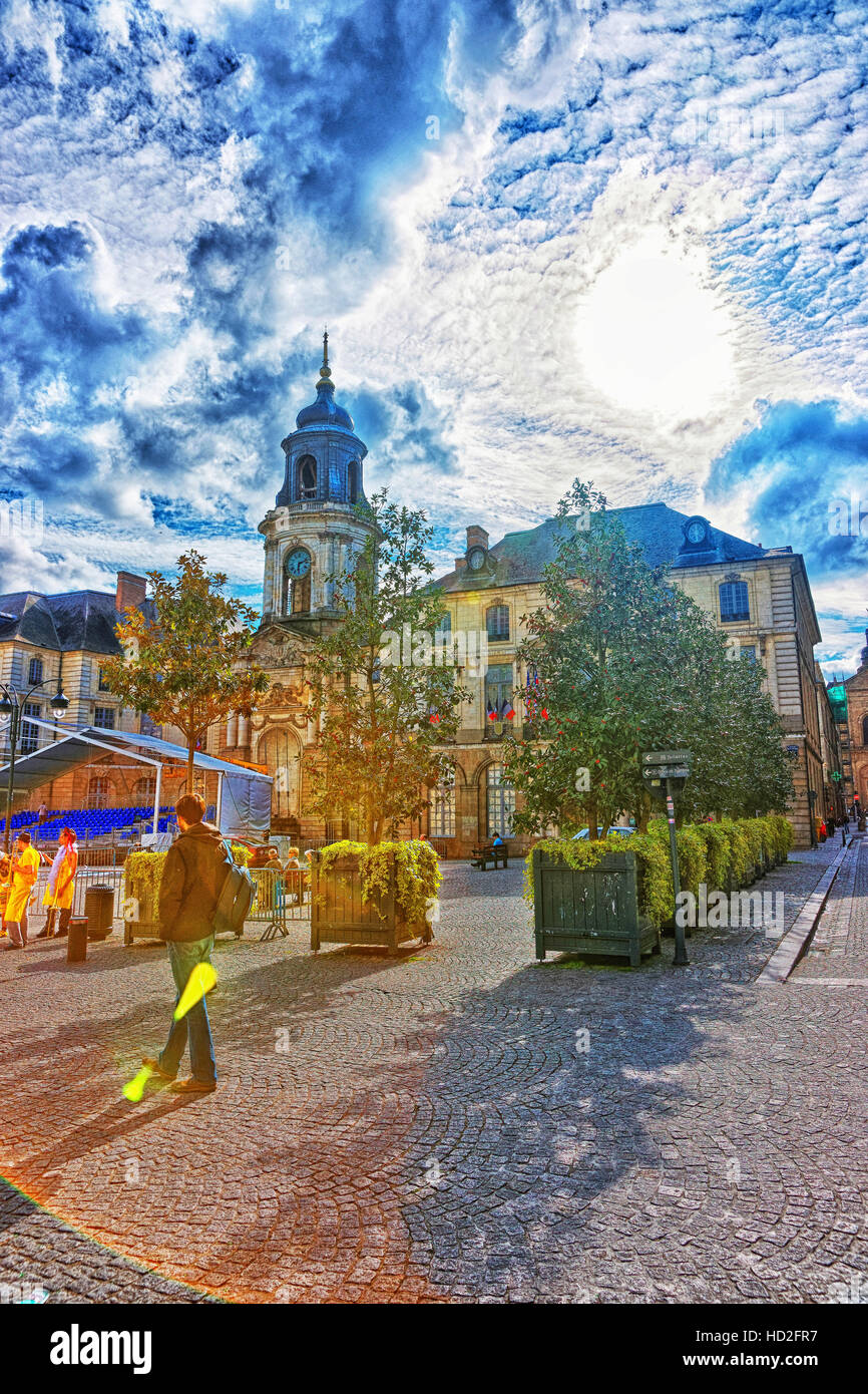 Rennes city hall hi-res stock photography and images - Alamy